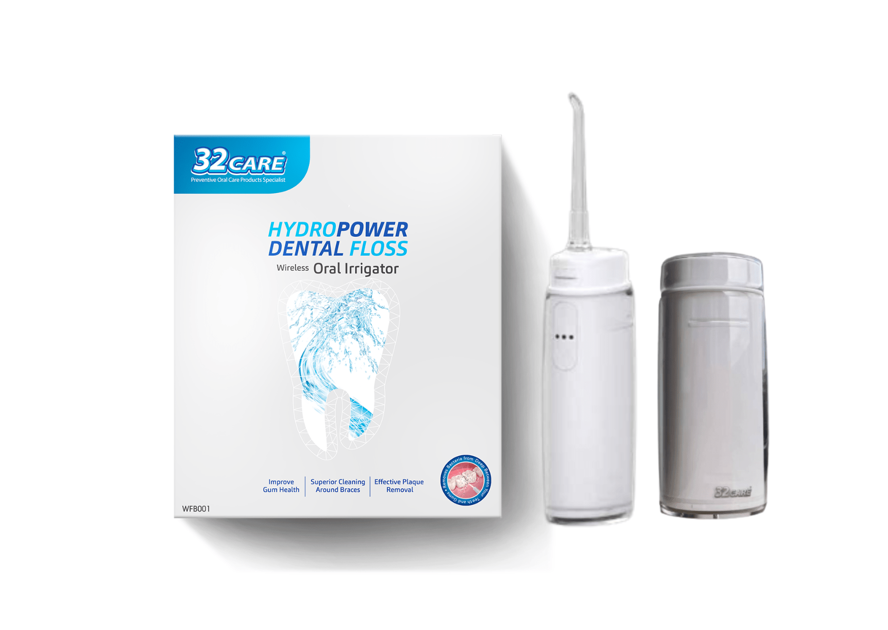 32Care Hydropower Dental Floss - Water Floss - Enhance Dental Group Sdn Bhd